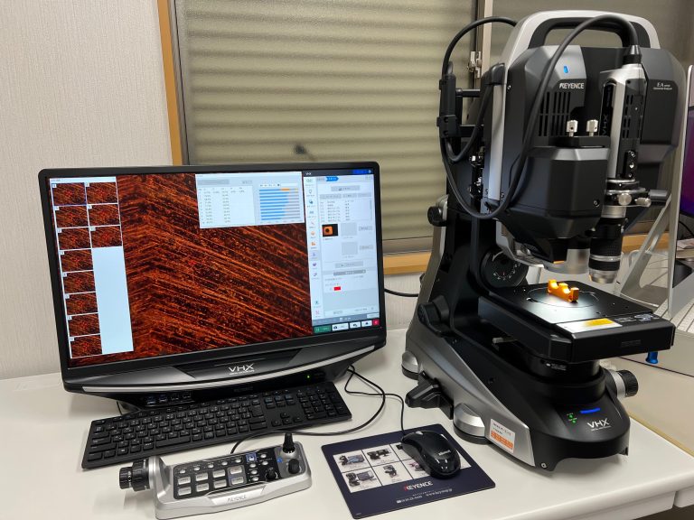 マイクロスコープVHX-8000・レーザー元素分析装置を導入しました。 | 豊橋＆豊川めっき・表面処理｜まずはご相談ください｜小池テクノ